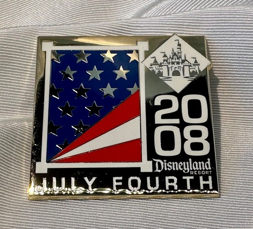 Vintage Disneyland Cast Member Only Pin Patriotic July 4th Work Day ...