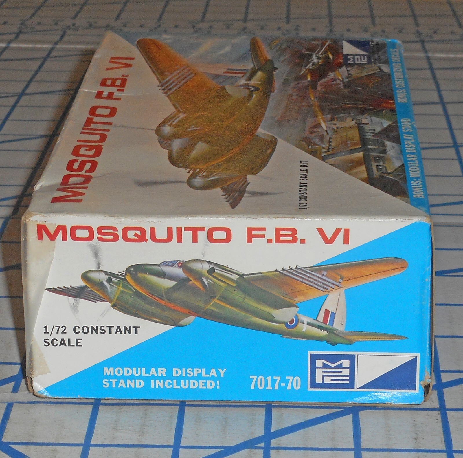 MPC DeHavilland Mosquito FB VI with Wild Customizing Decals 1:72 Kit ...