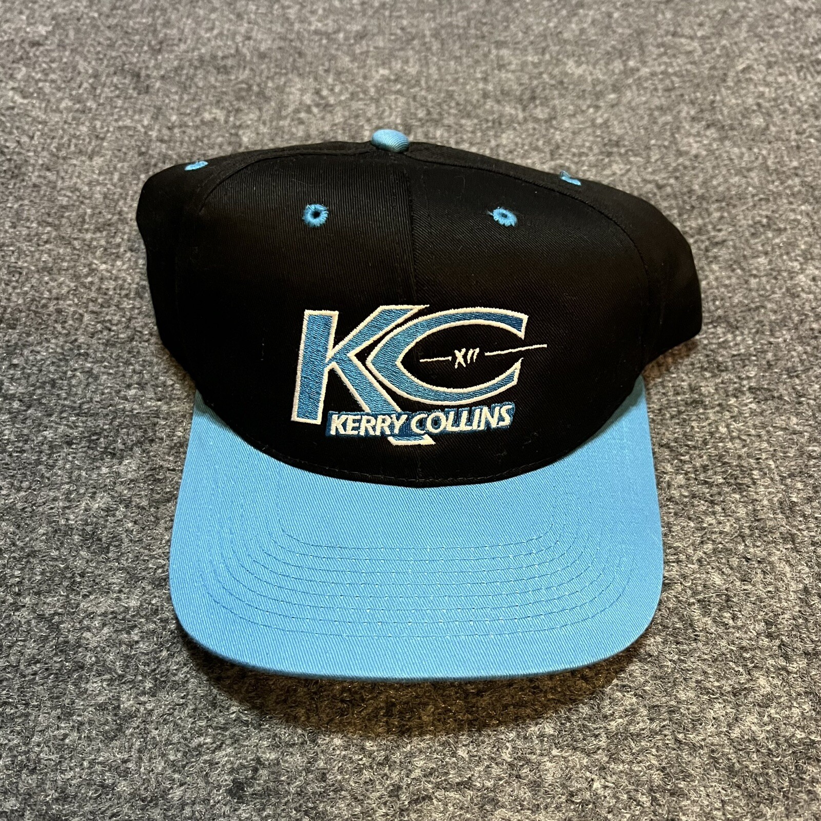 Vintage 90s Kerry Collins Quarterback Carolina Panthers Citgo Snapback ...