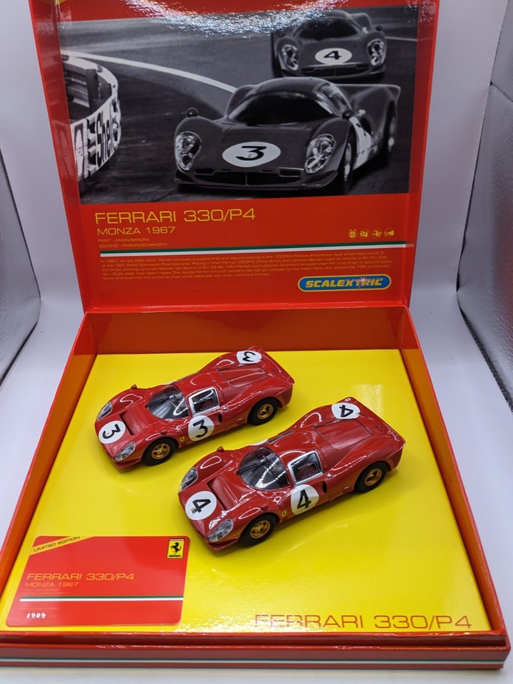Scalextric BNIB , Ferrari 330 P4 , C2771a , 2 car Monza set | eBay UK
