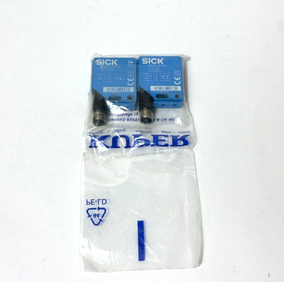 SICK WS12L-2D410 2022025 and SICK WE12L-2P430 2021726- | eBay