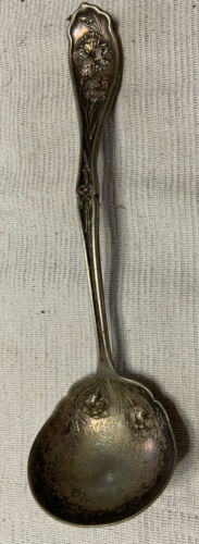 Vintage Pat. 1908 Oneida W R Keystone Carnation Silver Plated Gravy ...