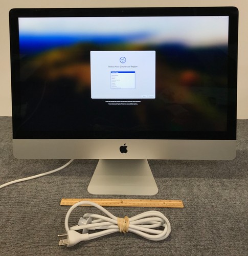 Apple iMac A2115 MRR02LL/A 2019 27" AIO i5-8600 8GBRAM 1.03TB Apple ...