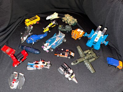 Transformers g1 Huge Gobots lot vintage Cy-Kill, Scooter, Slicks ...