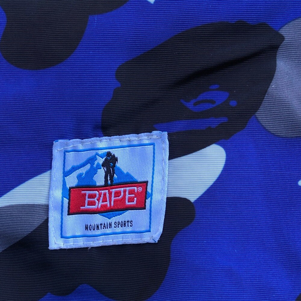BAPE Bathing Ape Blue Camouflage Shark Hood Full-Zip BAPE Bathing Ape Blue Camouflage Shark Hood Full-Zip