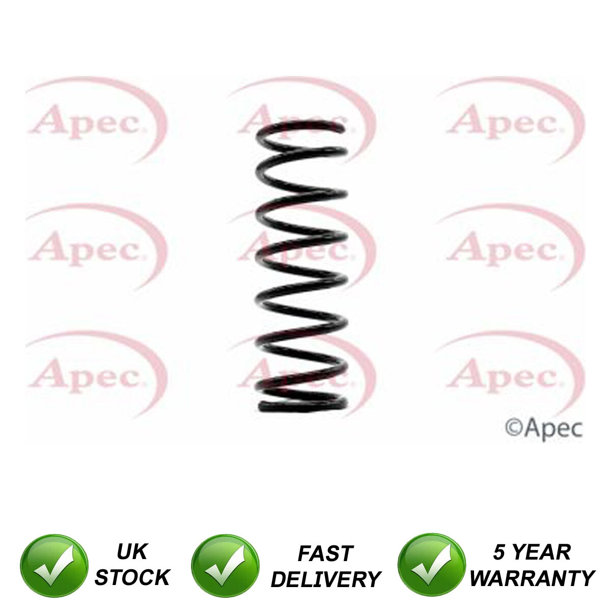 Suspension Coil Spring Rear SJR Fits Volvo V50 1.6 D 1.8 2.0 2.4 #1 ...