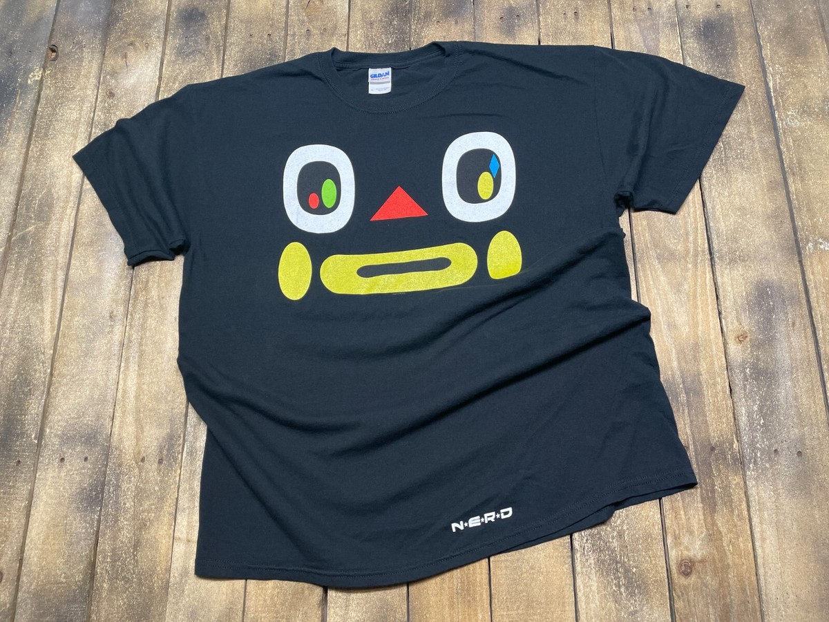 Nerd Pharrell Logo NERD Seeing Sounds Inspired Unisex Heavy Cotton