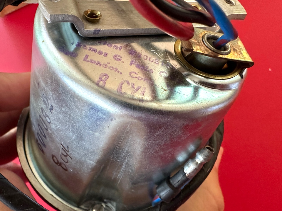 NOS 1965 Ford Mustang Rally Pac Tachometer C5ZZ-17360-A FoMoCo 6K RPM ...