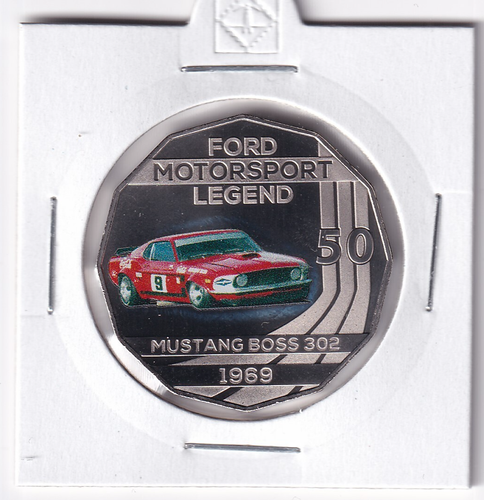 AUSTRALIAN: 2018 50 CENT FORD HIGH OCTANE 1969 MUSTANG BOSS COLOURED ...