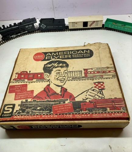 Vintage 1961 Gilbert American Flyer Train Set, S Gauge, #20705 | eBay