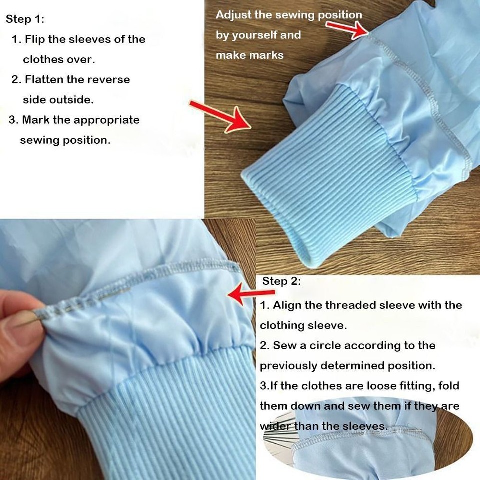 Elastic Elastic Rib Cuffs Stretchy Thick Cuffing Clothing Jacket Coat ...