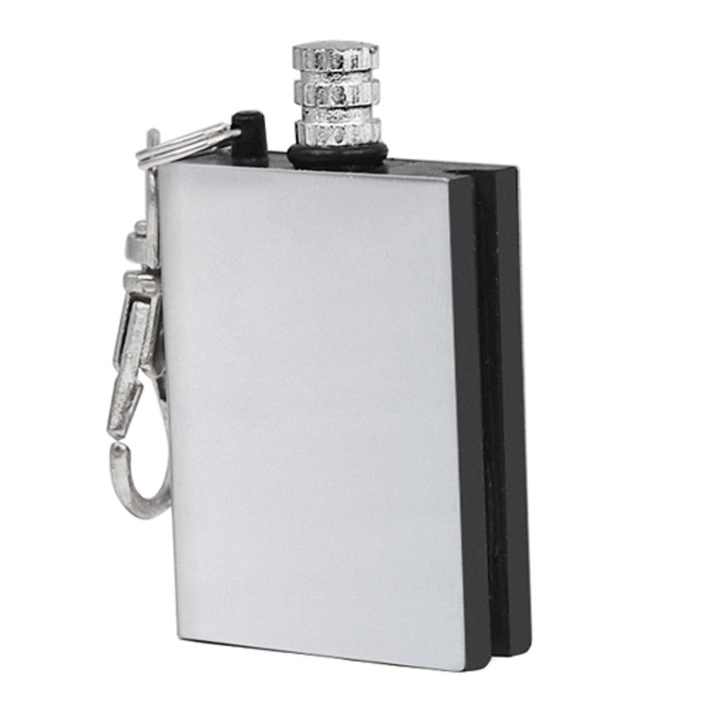 Buy 1 Get 1 Free Permanent Metal Match Box Lighter Keyring Outdoor ...