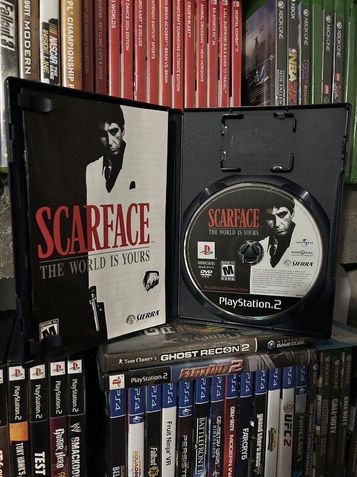 Scarface: The World Is Yours Sony PlayStation 2 CIB with Manual Tested ...