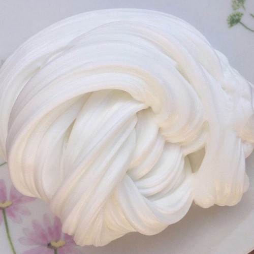 60ML Weiß Fluffy Fluff Floam Slime Schleim für Stressabbau DIY ...