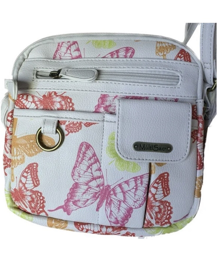 MultiSac North South Mini Zip Around Crossbody Bag | eBay