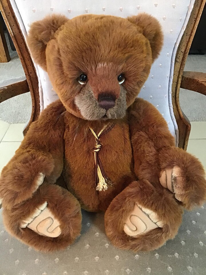 DIMPLES CHARLIE BEARS 2020 PLUSH BEAR * SECRET COLLECTION 16" NEW WITH ...