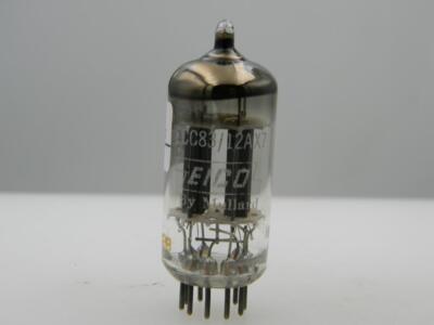 Blackburn Mullard 12AX7 Test NOS Long Grey Plt B9B Copper Grid Serious ...