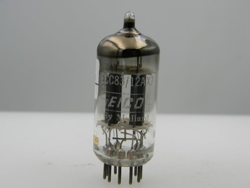 Blackburn Mullard 12AX7 Test NOS Long Grey Plt B9B Copper Grid Serious ...