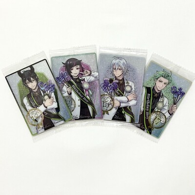 Twisted Wonderland Malleus Lilia Silver Sebek Card Diasomnia Birthday ...