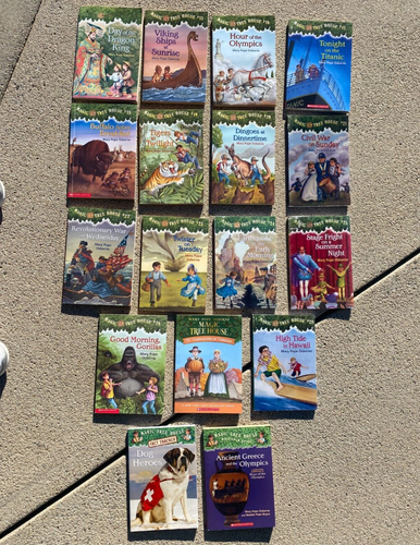 Magic Tree House Chapter Books Home Class Reading Library #14-28 VG Lot ...