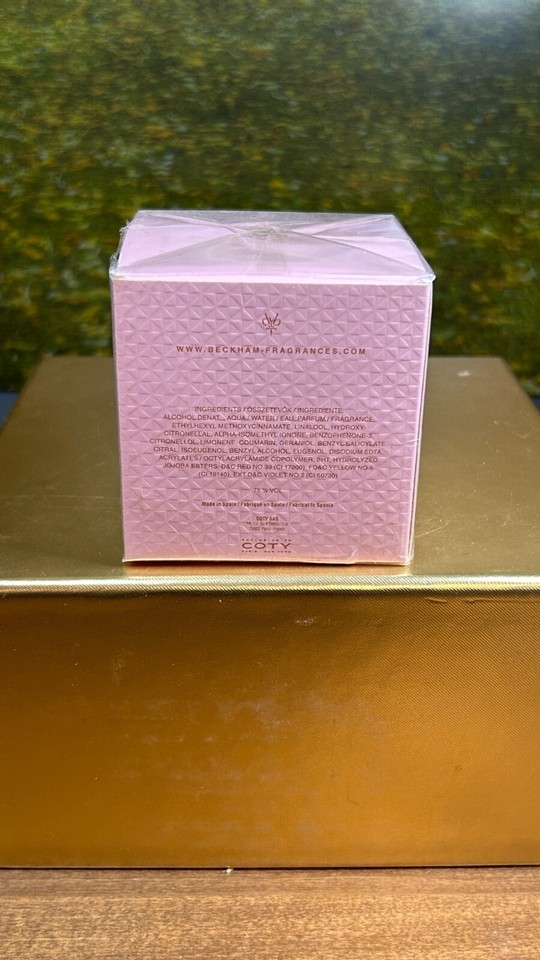 COTY INTIMATELY BECKHAM WOMEN EDT SEALED 30ML SPRAY | eBay
