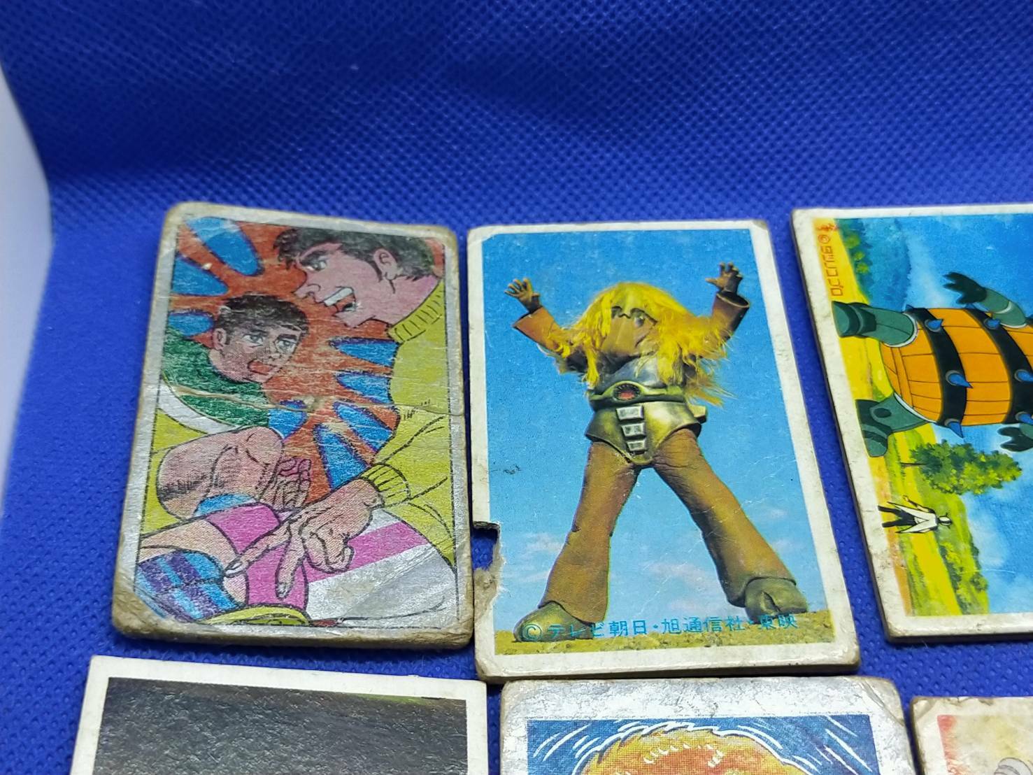 Special effects one-shot man sunrise Japan Showa Retro Card Set Menko ...