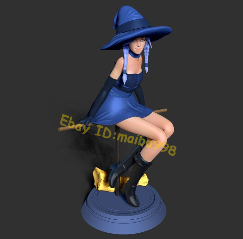 1/8 1/6 Witch Girl 3D Print Garage Kit Figure Model Kit Unpainted ...