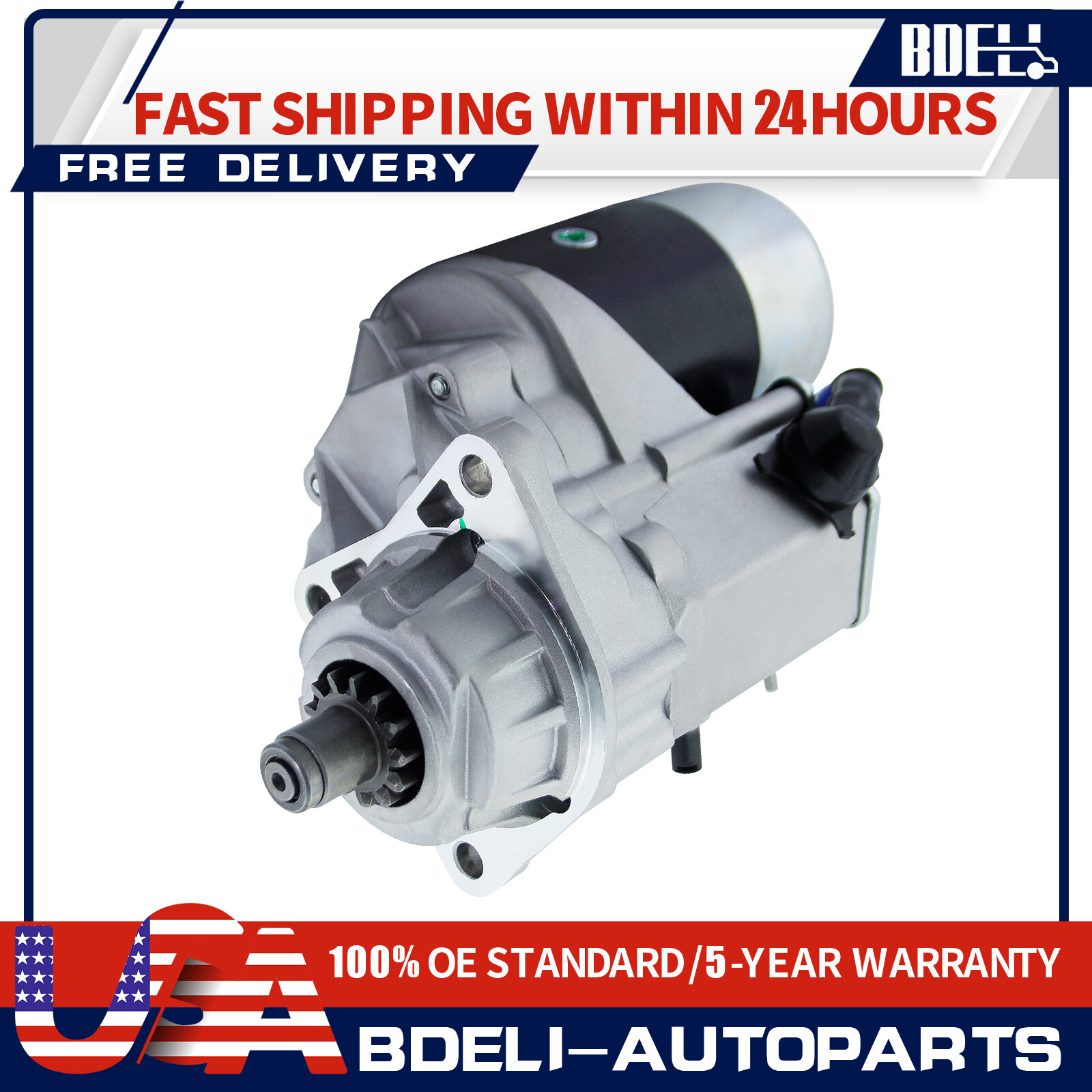 New Dodge Starter For Ram 2500 3500 5.9L 1994 1995 1996 1997 1998 1999 ...