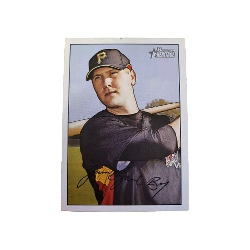 2007 Bowman Heritage Jason Bay MLB Baseball Card #170 Pittsburgh ...