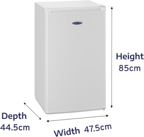 RL111EW Freestanding Under Counter Fridge Energy Class E Compact ...