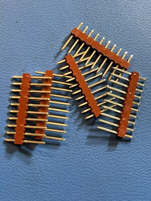 22-03-2101 CONNECTOR HEADER VERT 10-POS 2.54mm 1 ROW TH-HOLE SOLDER (5 ...