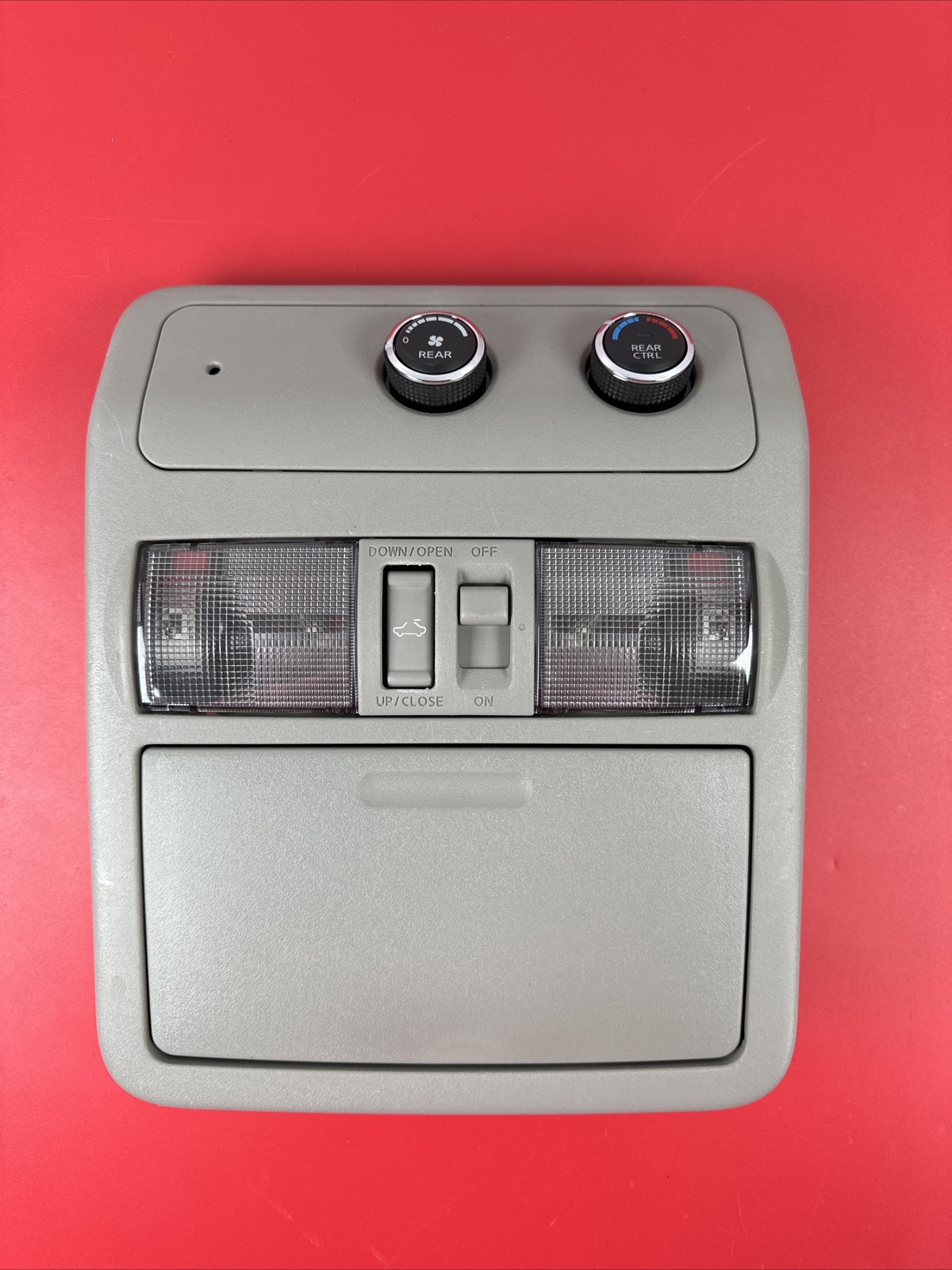 2008-2012 NISSAN PATHFINDER OVERHEAD CONSOLE W/REAR A/C CONTROL OEM | eBay