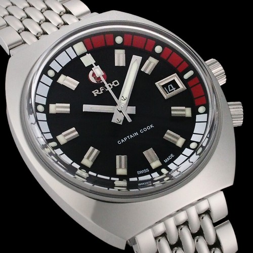Rado Tradition Captain Cook Mark 2 1962 Pieces Limited R33522153 763. ...