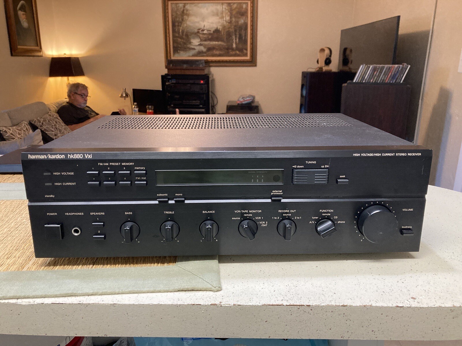 Harman Kardon hk880 Vxi Vintage High Voltage / High Current Stereo ...