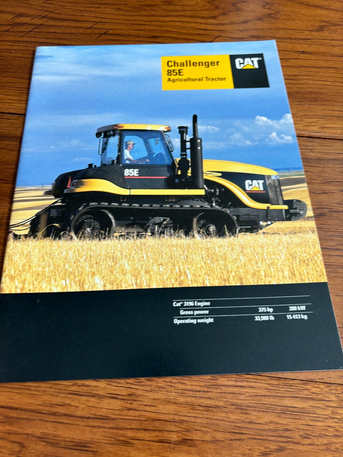 Caterpillar CAT 85E Agricultural Tractor Brochure FCCA24 | eBay