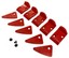 RED 13 Pc HUNTER TCX575 TCX 57 Leverless Head Inserts RP11-8-11400293 ...