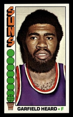 Garfield Heard 1976-77 Topps #39 Phoenix Suns | eBay