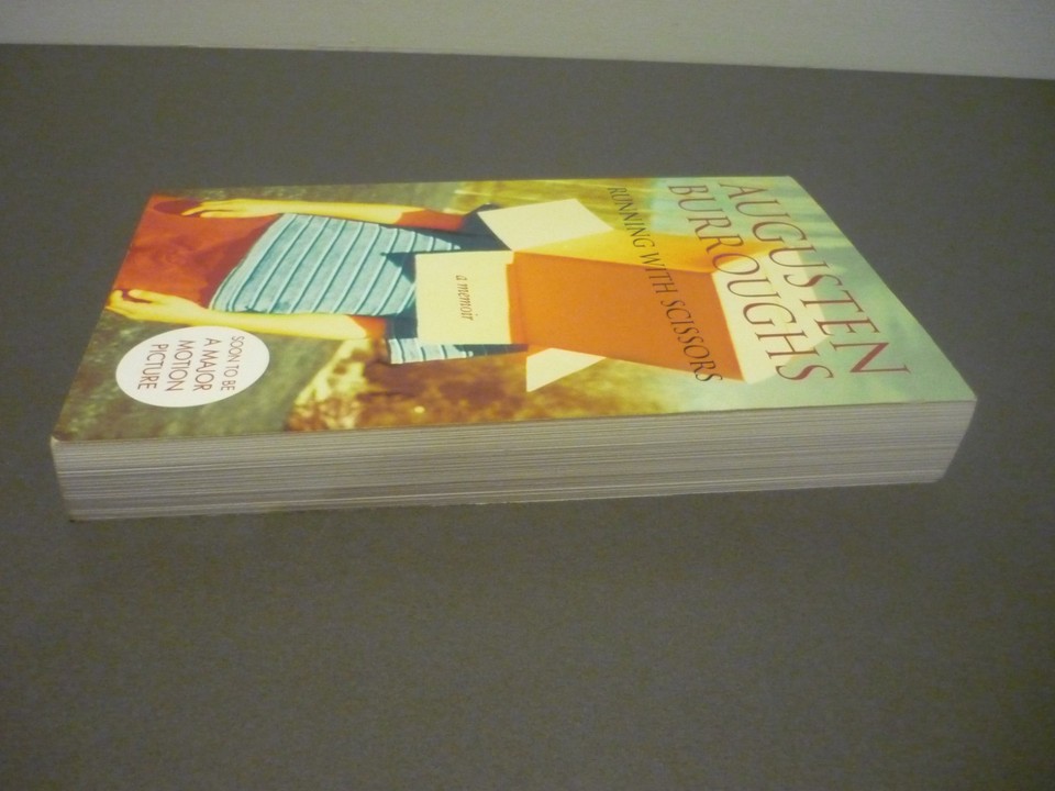 AUGUSTEN BURROUGHS TRUE STORY - RUNNING WITH SCISSORS - COMBINE POSTAGE ...