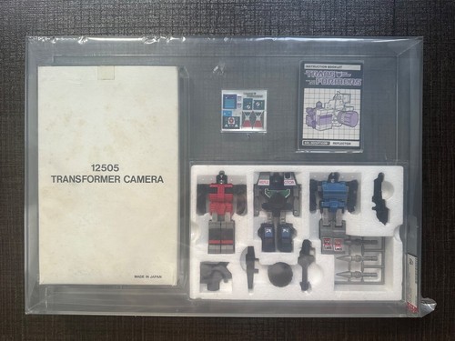 Graded Vintage G1 Hasbro Takara Transformers Mailaway Reflector AFA 80 ...