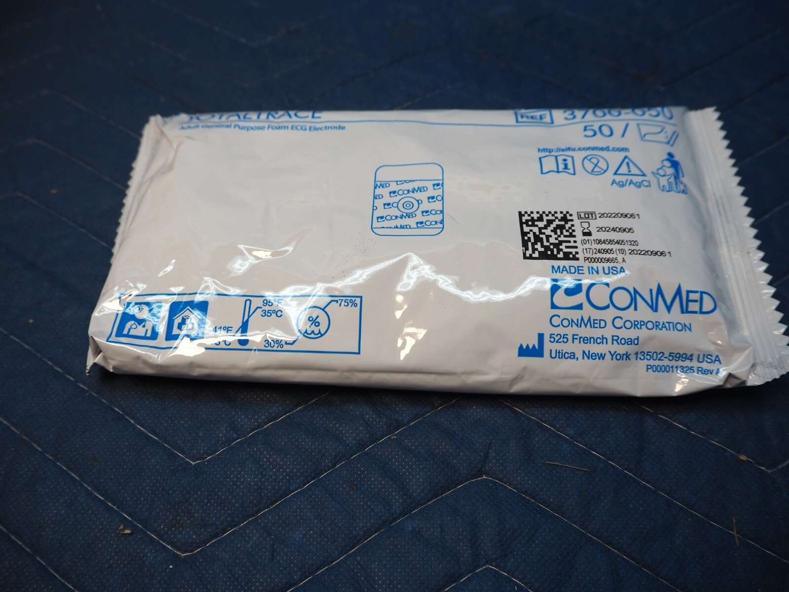 1000x ConMed TotalTrace Adult ECG EKG Electrodes Philips Mindray GE ...