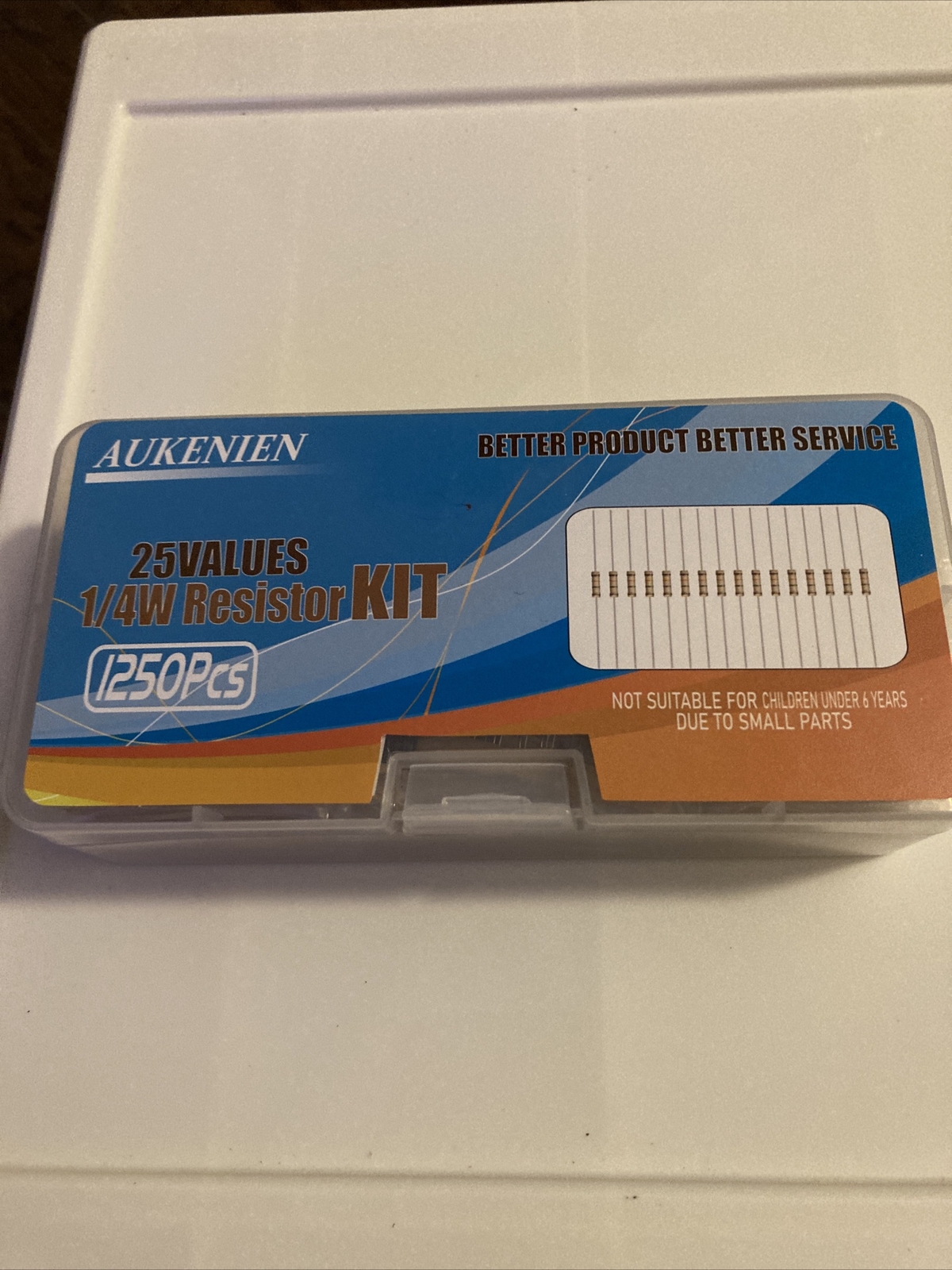 25 Values 1/4W Resistor KIT 1250 pieces NEW | eBay