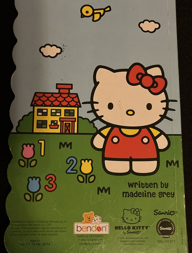 Hello Kitty Vintage 1976 Counting Book | eBay