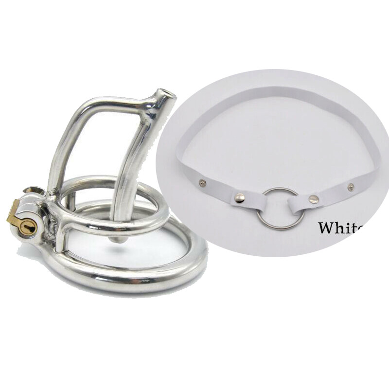 Stainless Steel Male Chastity Device Lock Cage with Unremoved Stretcher ...