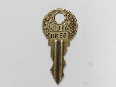 Vintage Original Dodge Brothers Automotive Clum Key DB 96 | eBay