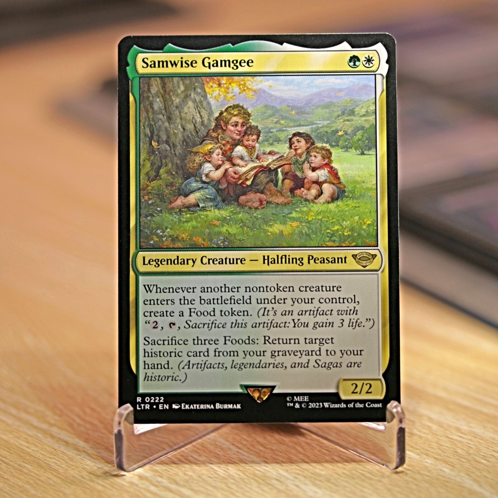 Samwise Gamgee #222 | LTR The Lord of the Rings | MTG | Same Day Ship ...