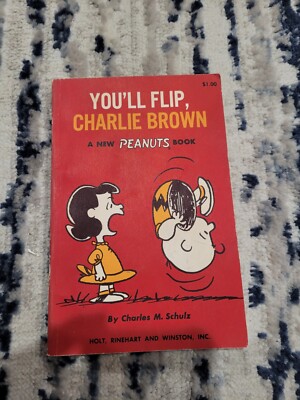 You'll Flip Charlie Brown A New Peanuts Book 1st print 1967 | eBay