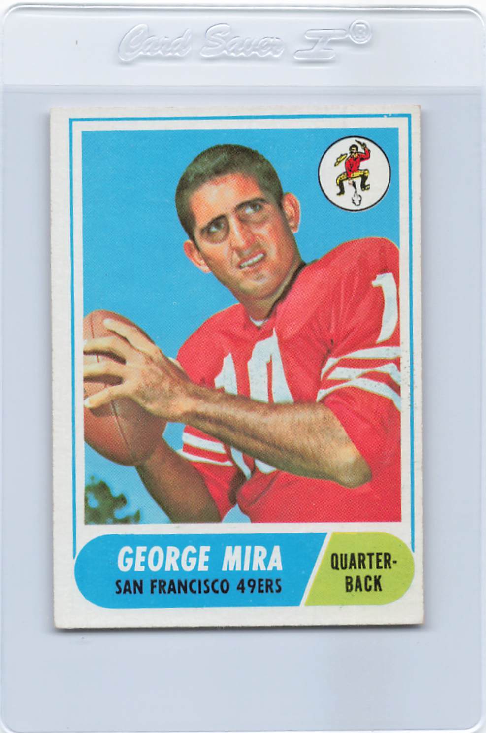 1968 Topps #9 George Mira 49ers NM *DA-C9780 | eBay