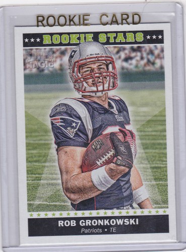 ROB GRONKOWSKI ROOKIE CARD 2010 Topps Magic RC New England Patriots ...