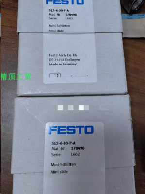 1pcs New FESTO SLS-6-30-P-A 170490 | eBay