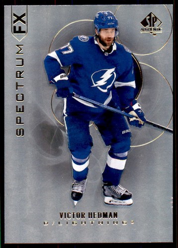 2020-21 SP Authentic #S-3 Victor Hedman Spectrum FX | eBay